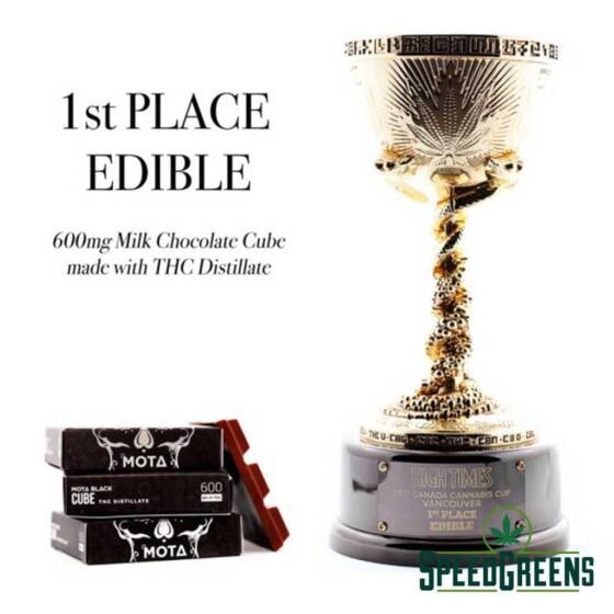 MOTA Milk Chocolate Cherry Cube | THC 900mg | Speedgreens