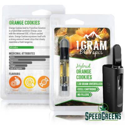 BC Vapes THC Cartridges | Weed Vaporizer | Speed Greens