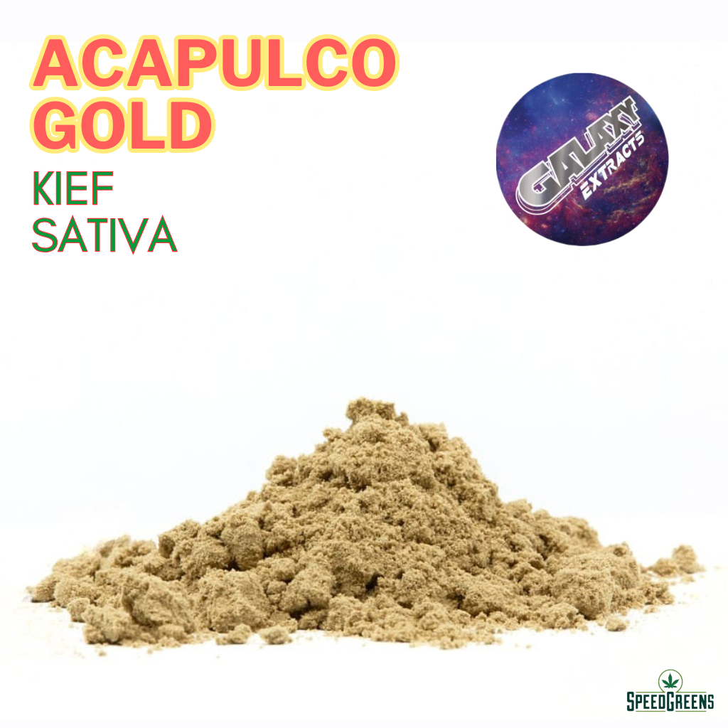Acapulco Gold Kief | by Galaxy Extracts ® | Buy Online | Speed Greens