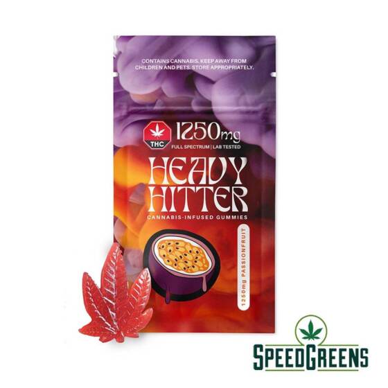 Heavy Hitter - Passionfruit | Weed Edibles | Speed Greens