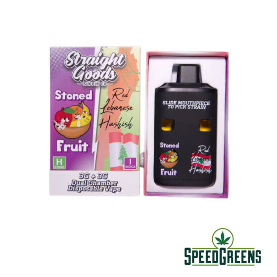Straight Goods DUAL Chamber Vape (6g THC) *NEW STRAINS 2025* | Speed Greens