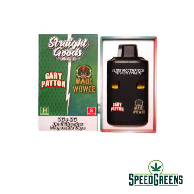 Straight Goods Dual Chamber Vape (6g THC) *NEW STRAINS 2024* | Speed Greens