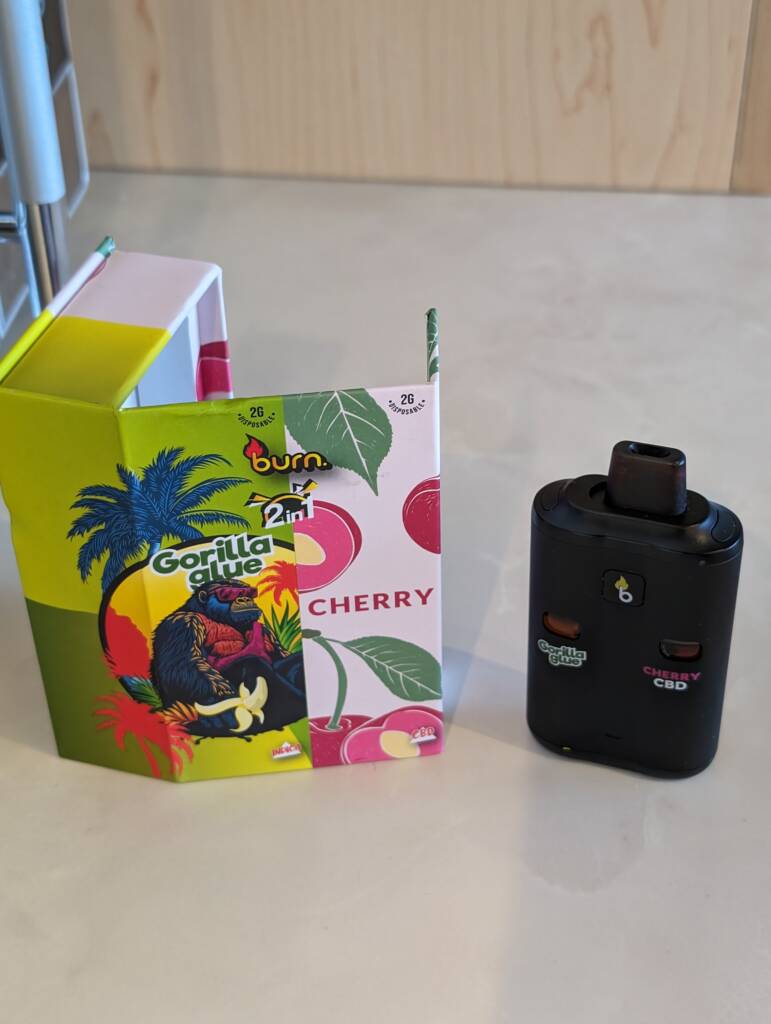BURN Dual Chamber Vape (4g THC) *NEW* | Speed Greens