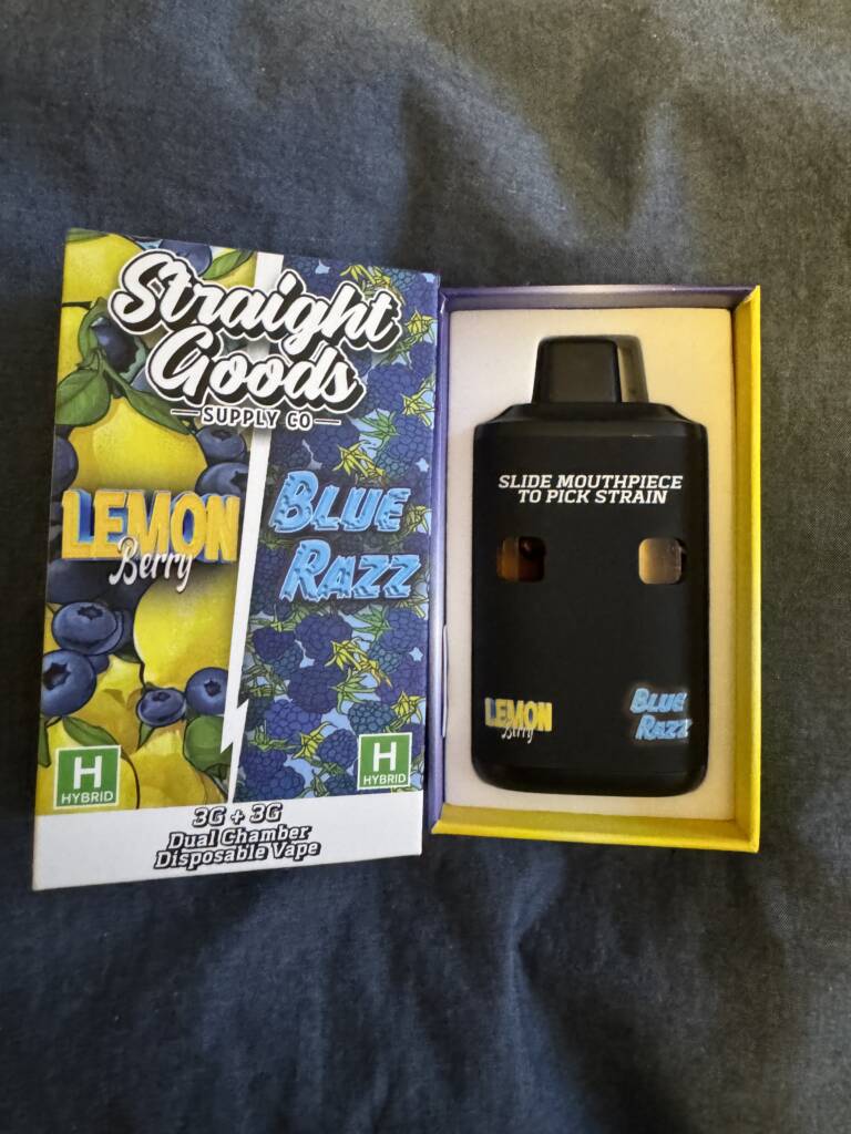 Straight Goods Dual Chamber Vape (6g THC) *NEW LCD SCREEN* | Speed Greens