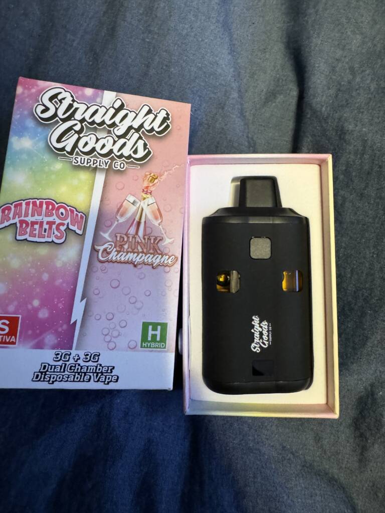 Straight Goods Dual Chamber Vape (6g THC) *NEW LCD SCREEN* | Speed Greens