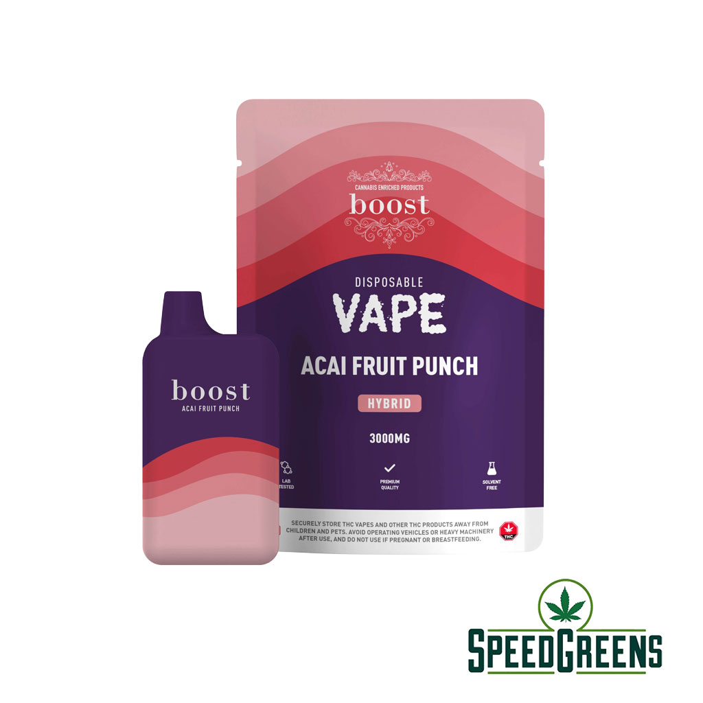 BOOST Disposable Vapes (3G THC) | Speed Greens