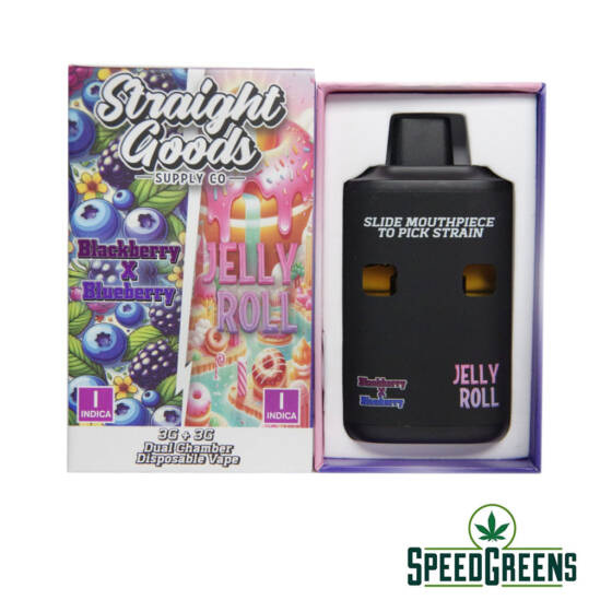 Straight Goods DUAL Chamber Vape (6g THC) *NEW STRAINS 2025* | Speed Greens