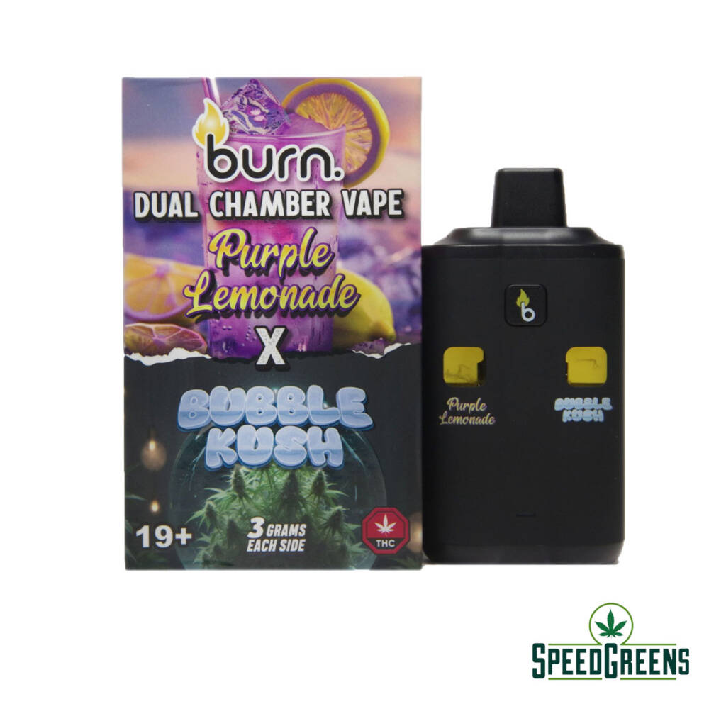 BURN Dual Chamber Disposable Vapes (6g THC) | Buy Online | Speed Greens