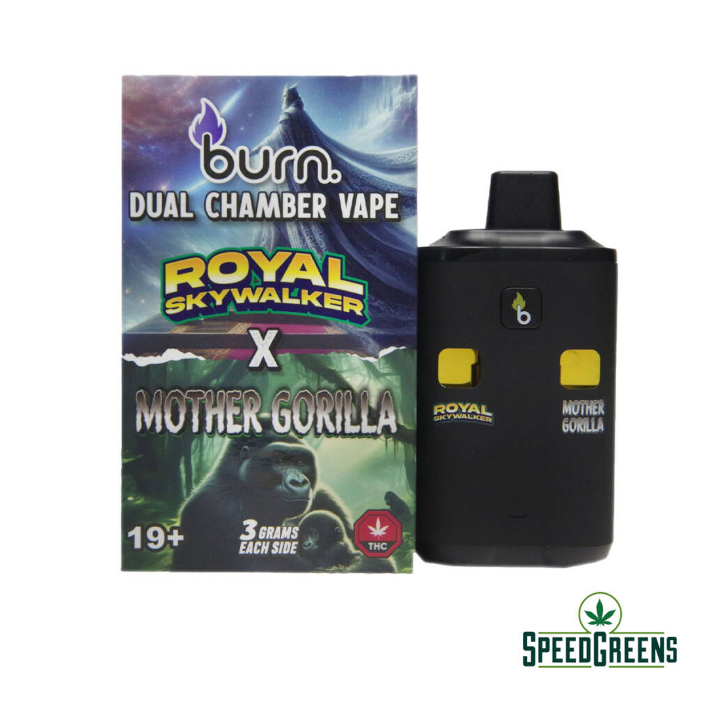 BURN Dual Chamber Disposable Vapes (6g THC) | Buy Online | Speed Greens