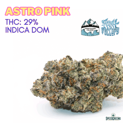 ASTRO PINK Organic Cold Cured | by Frost Factory® | Speed Greens