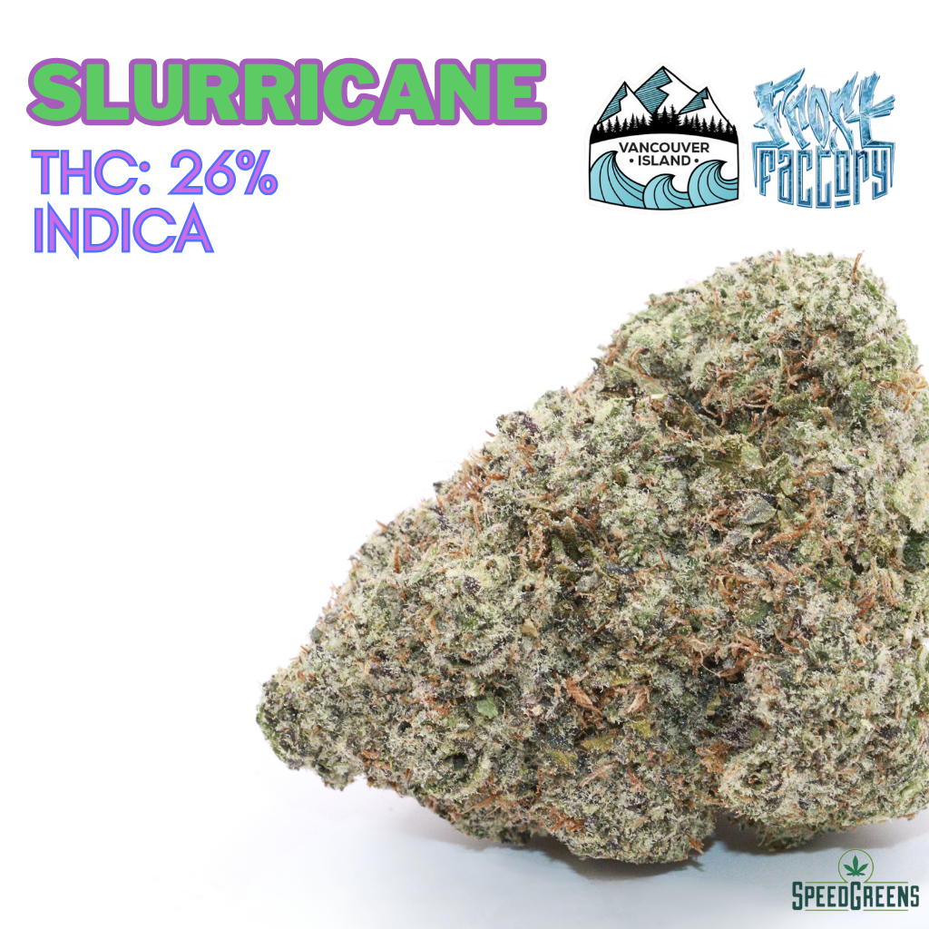 Slurricane Organic Cold Cured Indica | Frost Factory