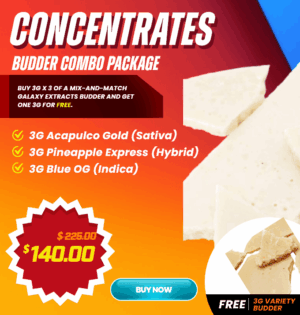 Galaxy Extracts Budder Combo | 9g + FREE 3g Budder